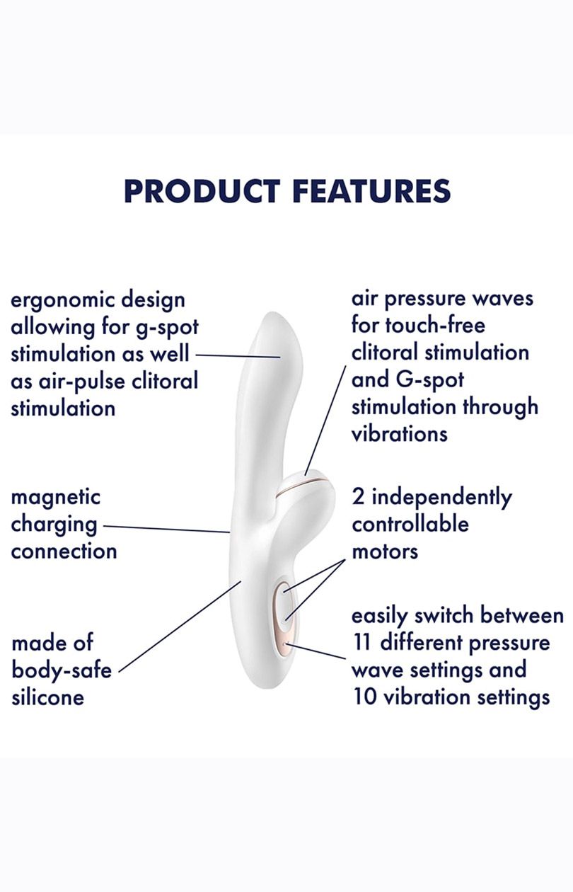 Satisfyer Pro G-Spot Rabbit masażer wielofunkcyjny łechtaczki i punktu G | Intymna.pl