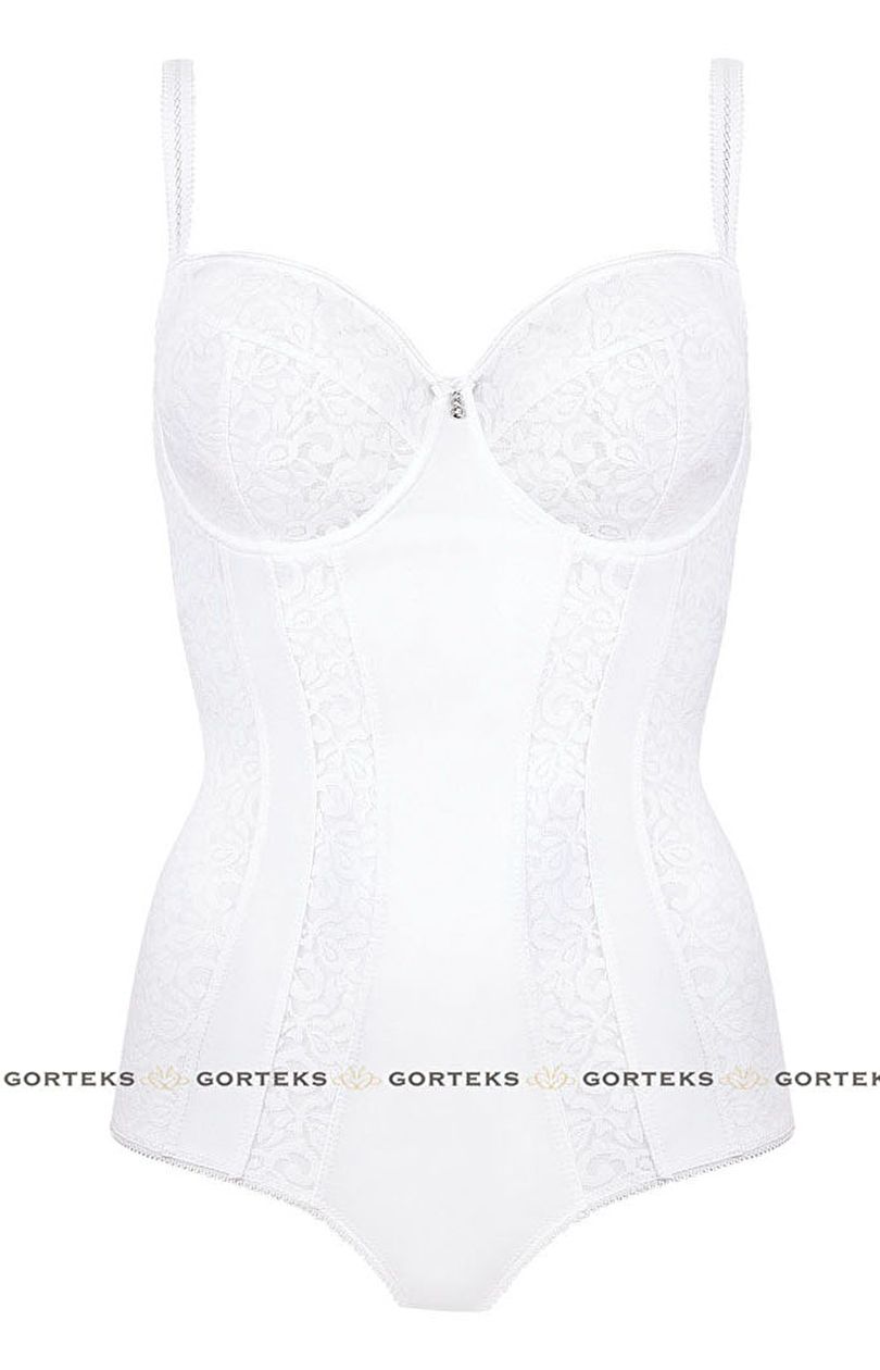 Marilyn body | biały | Intymna.pl